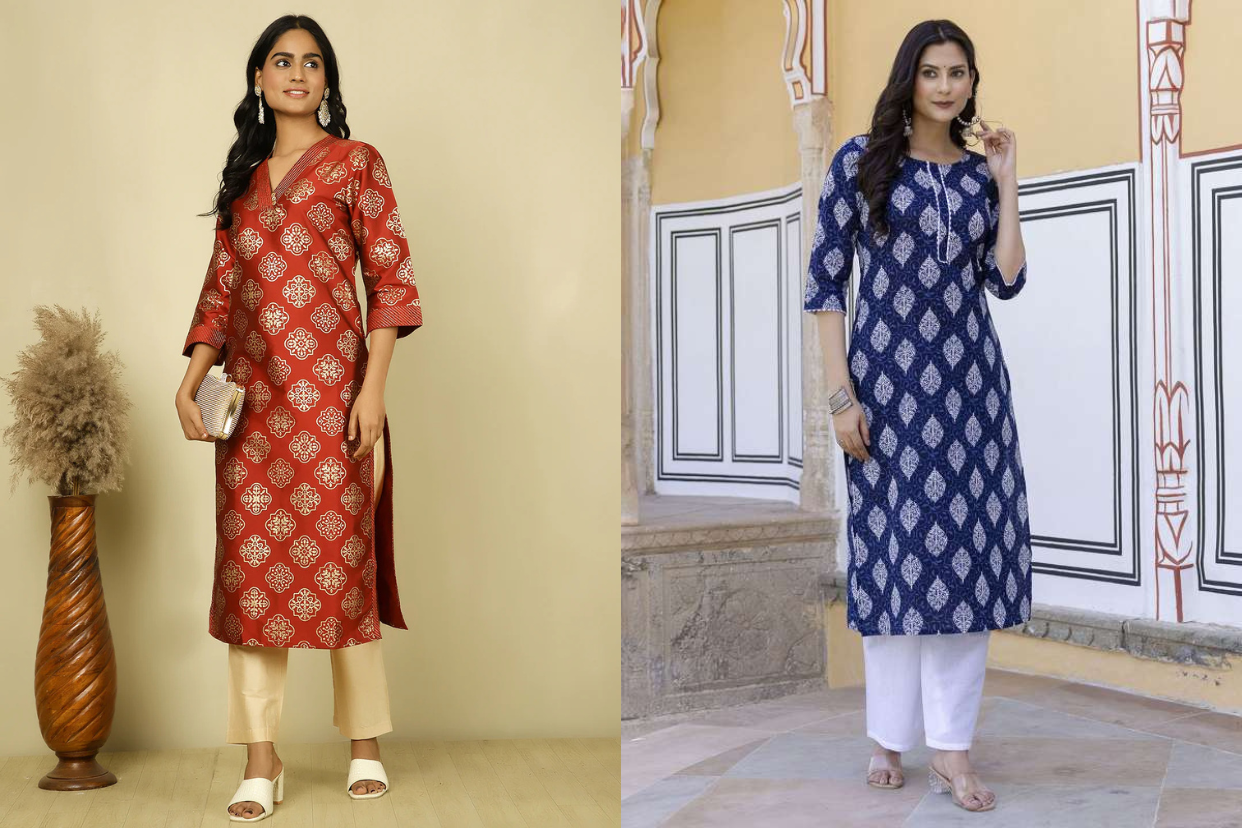 Best Kurti Color Combinations for This Season - fashionoffunda.com