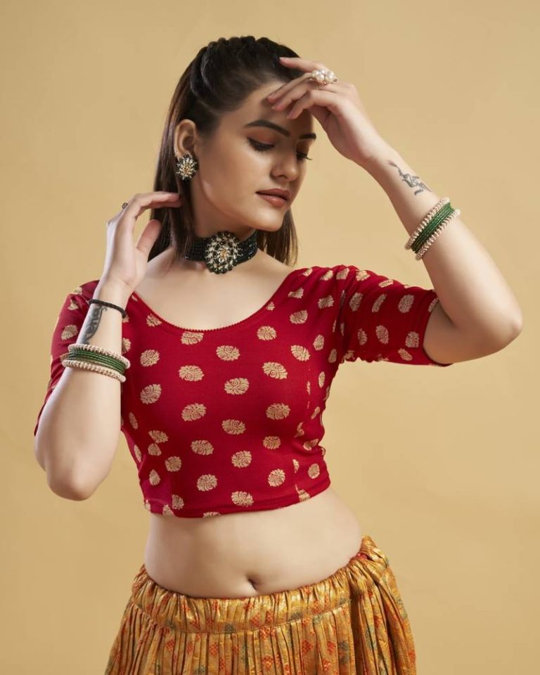 Types of Red Blouse Designs for Every Occasion - fashionoffunda.com