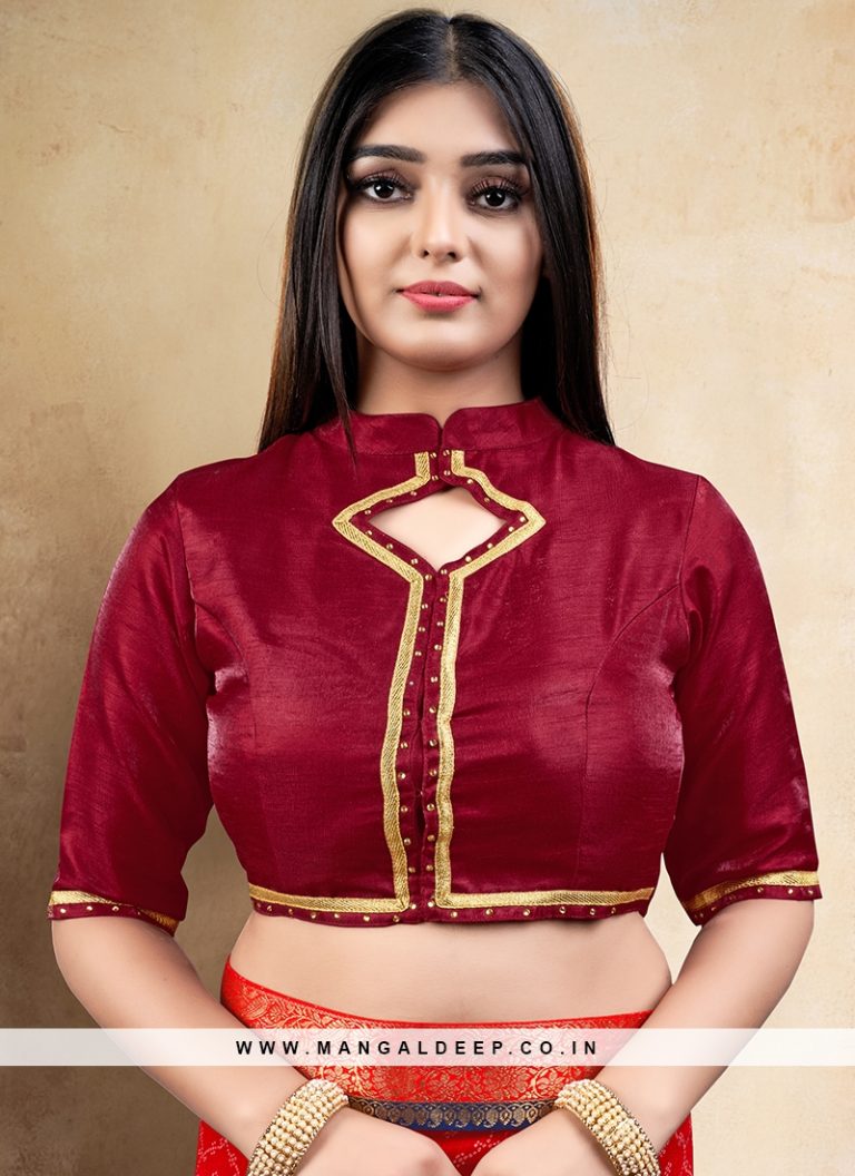 Types of Red Blouse Designs for Every Occasion - fashionoffunda.com
